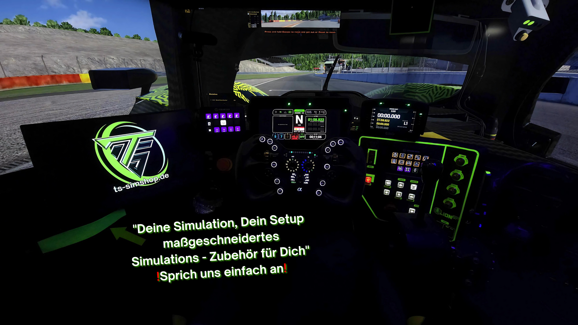 Der Shop für SimRacing Zubehör – TS-Simshop